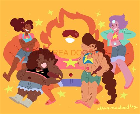Steven Universe Fusions An Art Print By Desarea Guyton Steven Universe Steven Universe