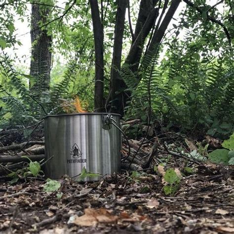 Pathfinder Stainless Steel Bush Pot Choice Of Sizes