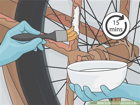 Ways To Remove Rust From A Bike WikiHow