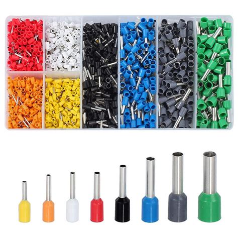 Badu Bg Накрайници за пресоване 400 2000 БР Асортимент Накрайник за проводник Меден накрайник