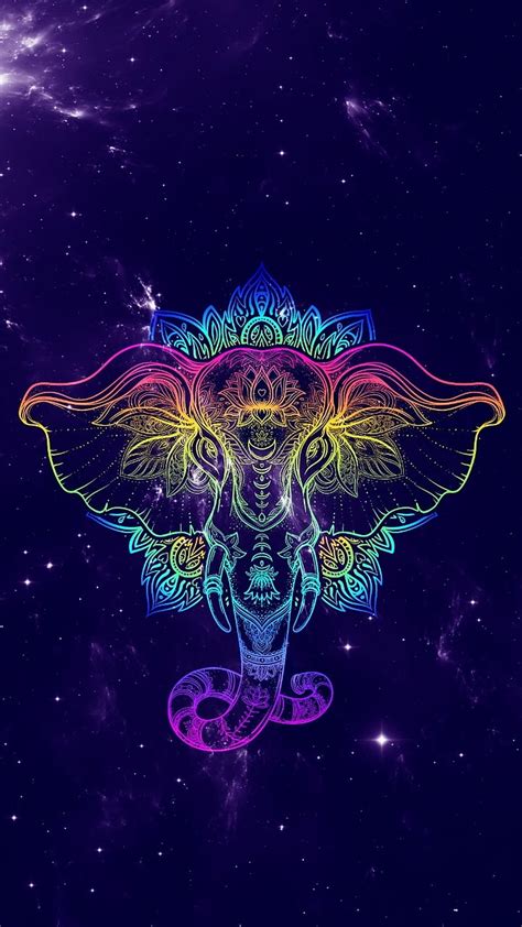 Colorful Elephant Wallpapers
