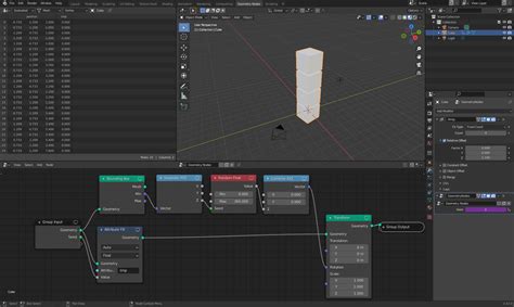 Modifiers Geometry Nodes After Array Blender Stack Exchange