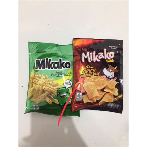 Jual Mikako Snack 18g 10s Shopee Indonesia