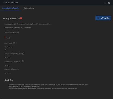Gfg Wa Bug Dsa Prateek Goel 83 Comments