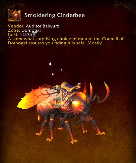 Reins Of The Soaring Meaderbee Flaming Bee Mount Guide World Of Warcraft Warcraft Tavern