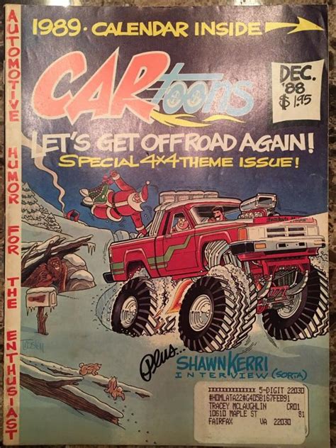 汽車卡通 雜誌 12月 88 附海報 漫畫 熱棒 汽車卡車 貨車 Pchomeusa 海外代購