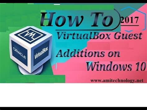How To Install Guest Additions Virtualbox YouTube