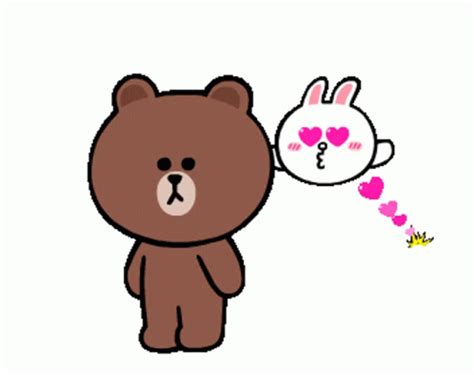 Brown Cony Sticker Brown Cony Line Discover And Share GIFs