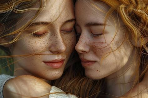 Premium Photo Cheerful Girls Embracing Each Other