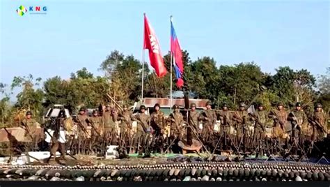 ကချင်ဟိ အကြမ်းဖက် စစ်ကောင်စီတပ်စခန်းတိကို Kia နန့်တတူ ပူးတွဲ ထိုးစစ်ဆင် တိုက်ခိုက်လျက်ဟိကြောင်း