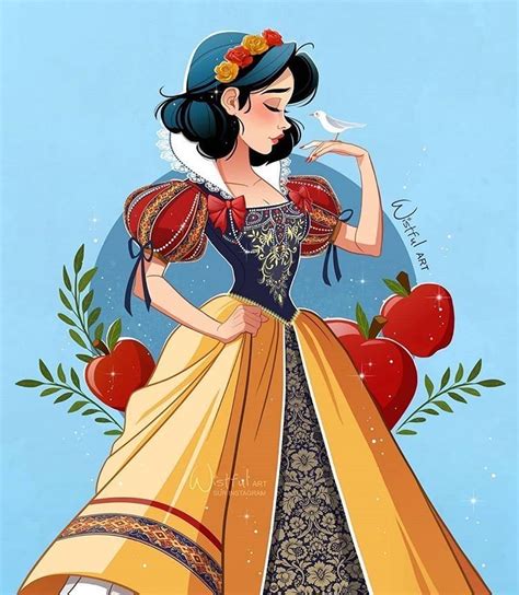 Stunning Disney Princesses Fan Art By A Parisian Artist Artofit