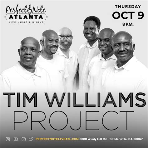 Tim Williams Project Band Perfect Note Atlanta