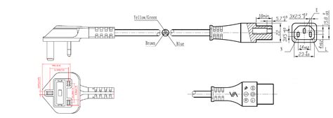 United Kingdom Power Cords Mega Electronics Inc