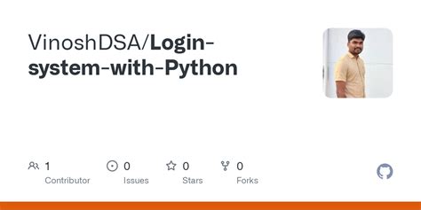 Github Vinoshdsa Login System With Python