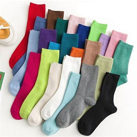 Tất cổ cao nam nữ vớ cổ ngắn nữ nam trắng trơn vải cotton thoáng mát co giãn thời trang unisex