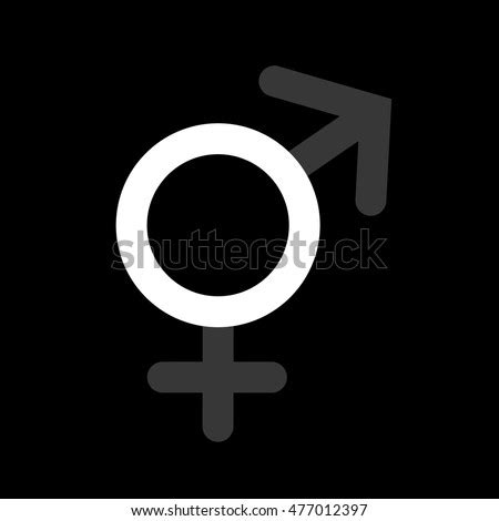 Asexuality Intersex Dark Dull Symbols Male Stock Vector 477012397 Shutterstock