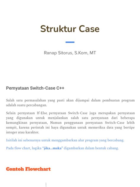 Struktur Case Pdf