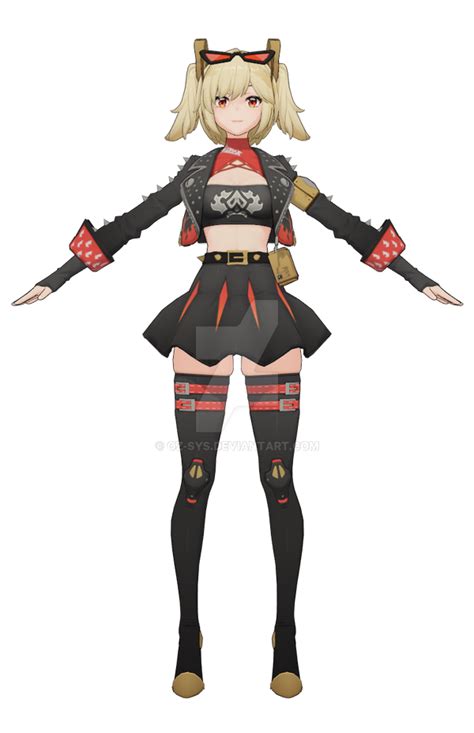 Mmd Zzz Burnice White Dl By Oz Sys On Deviantart