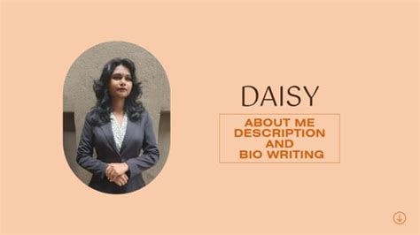 Write Your Bio Or About Me By Shopeewithdaisy Fiverr