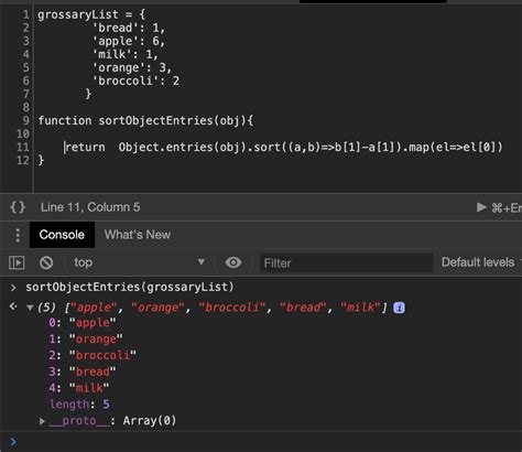 Sorting Objects In Javascript Ec How To Get Sorted Values From An