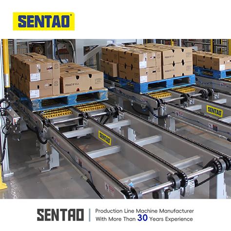 Sentao Loading Heavy Duty Chain Conveyor Steel Chain Drag Conveyor Drag Chain Conveyor For