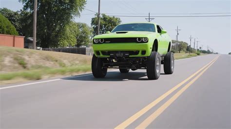 Dodge Hellcat Frankencar Experiment Finally Hits The Road Autoevolution