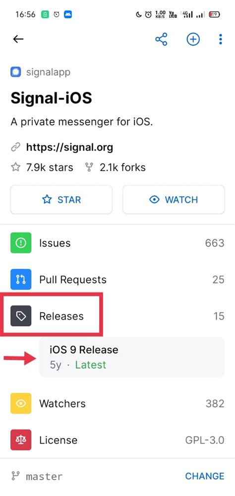 Now You Can View And Download Releases From Githubs Mobile Buggy