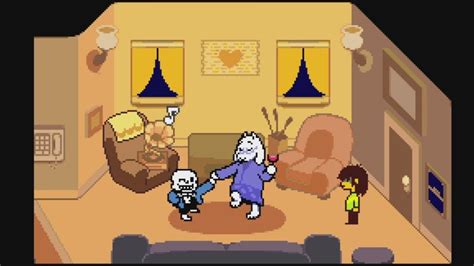 Sans And Toriel Dancing For An Hour Youtube