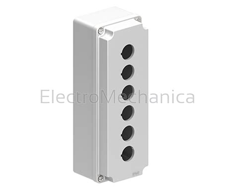 6 Hole Metal Pushbutton Station Lpz M6a8 Rms Measurement And Control