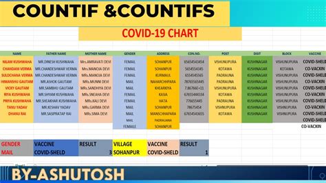 How To Use Countifs Formula In Excel How To Use The Countif And Countifs