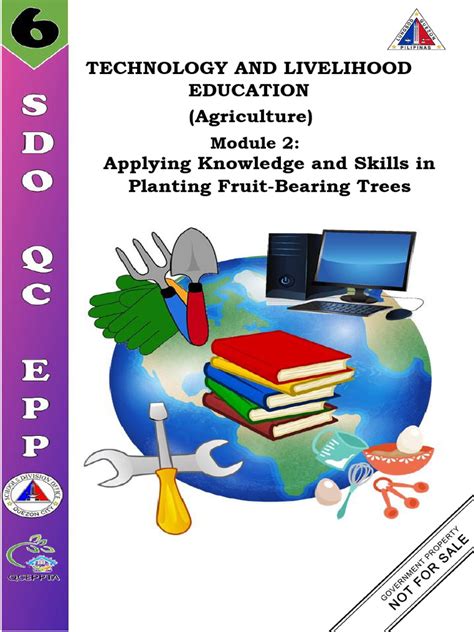 Do Q1w2 Tle 6 Module 2 Applying Knowledge And Skills In Planting Fruit Bearing Trees Pdf