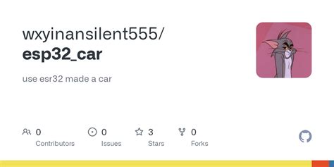 GitHub Wxyinansilent Esp Car Use Esr Made A Car