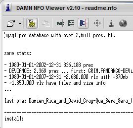 Years Of Warez Scene Release Info Leaked In Giant Database TorrentFreak