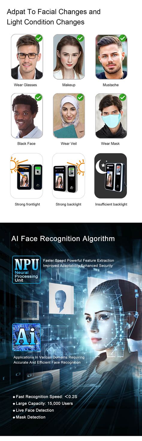 Tm Ai24f Dynamic Face And Fingerprint Recognition Terminal