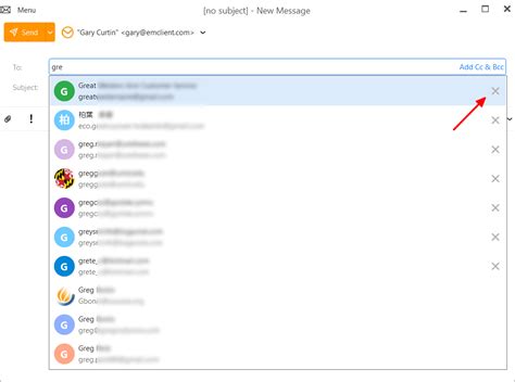 How To Delete Obsolete Addresses Em Client