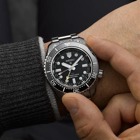 Seiko Prospex 1968 Heritage Divers Gmt Watch In Dark Depths Black Spb383j1 Seiko Official