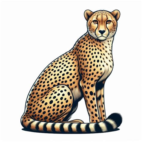 Ilustración De Dibujos Animados Vectoriales De Chitas Vector Premium Generado Con Ia