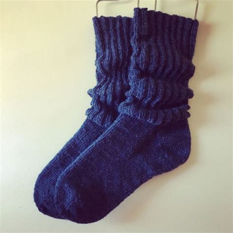 Slouchy Scrunchy Socks Sock Yarn Knitting Patterns Sock Knitting