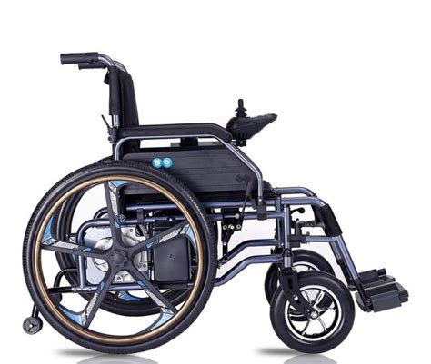 Anti Backward Lithium Battery Electric Wheelchair Folding Electric