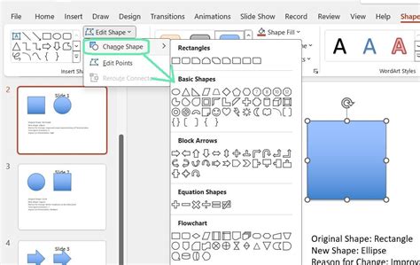 How To Swap Shapes In Powerpoint Downloadable Template
