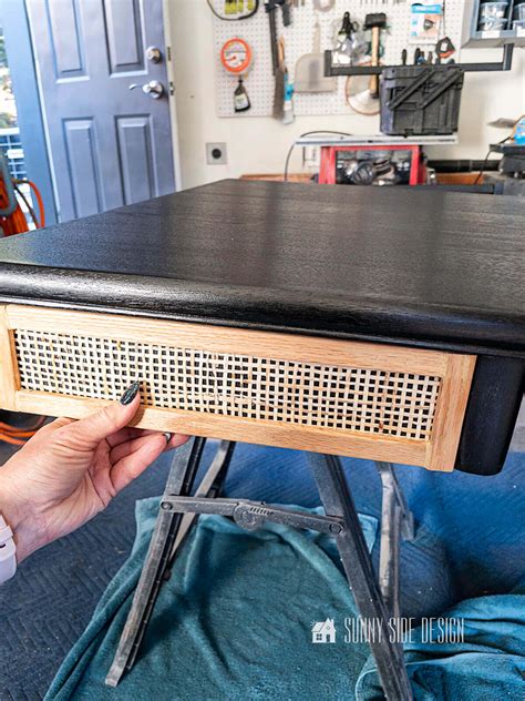 Mind Blowing Desk Makeover With A Modern Vibe Sunnyside Home