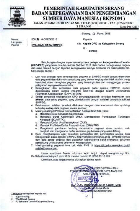 Evaluasi Data Simpeg