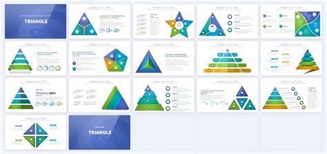 Triangle Powerpoint Presentation Template Infographic Slides Triangle Diagrams