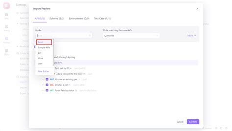 Importing Openapi Specification Apidog