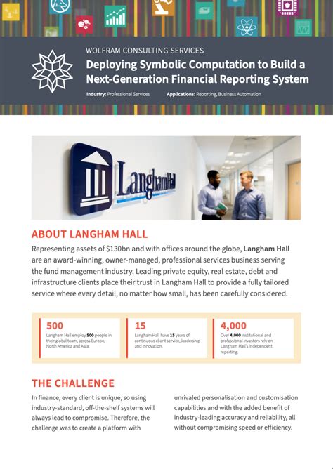 Wolfram Consulting Building A Next Generation Financial Reporting System