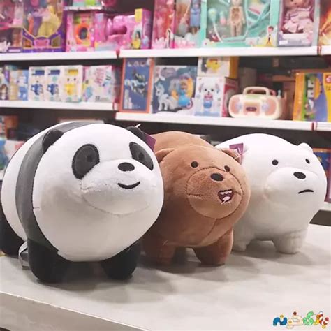 خرید و قیمت عروسک پولیشی خرس کله فندقی سه مدل چهاردست و پا وارداتی طول