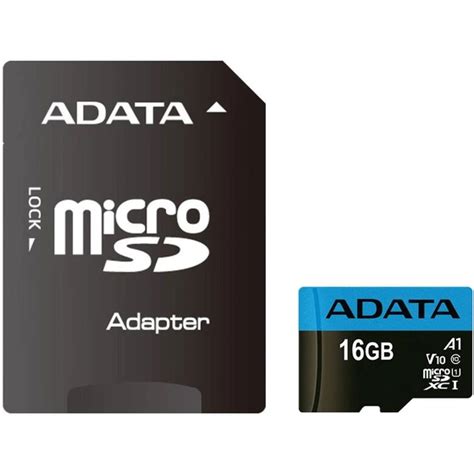 خرید و قیمت کارت حافظه 16 گیگابایت ای دیتا مدل Microsd Xc ترب