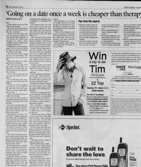 Romance Going On A Date Is Cheaper Than Therapy Article In