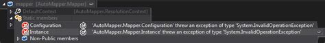C Auto Mapper Is Null After Set Up Stack Overflow