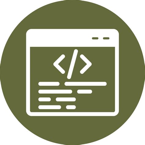 Web Programming Vector Icon 31451281 Vector Art At Vecteezy
